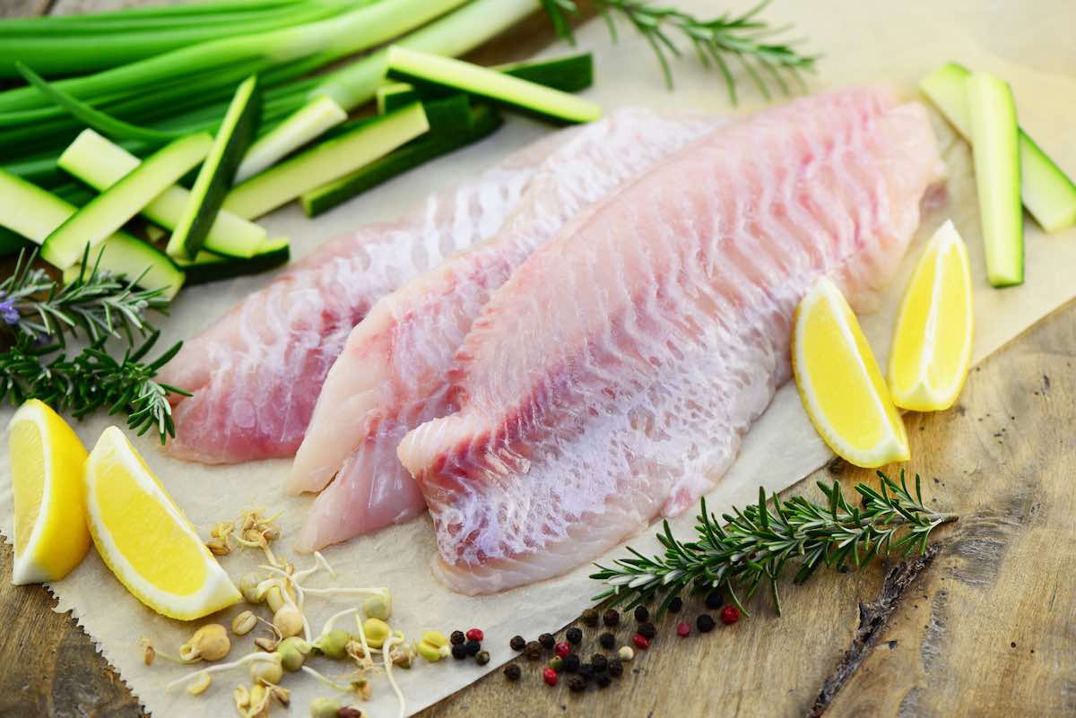 Fresh Monkfish Tails, skin on